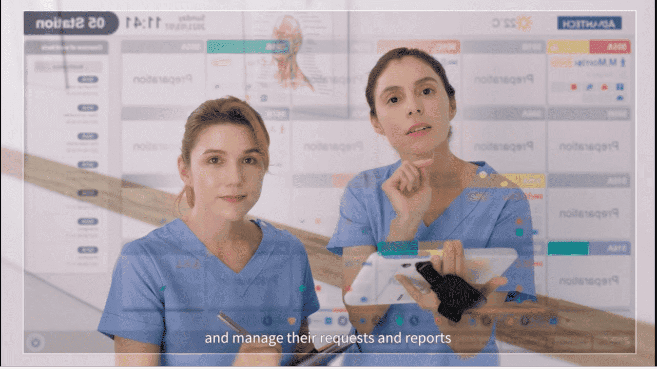 Advantech iWard Solutions - Optimize Nurse Workflows - 研华